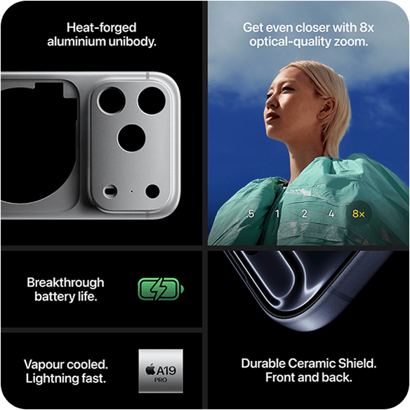 Apple iPhone 17 Pro Max Deals & Pay Monthly Contracts